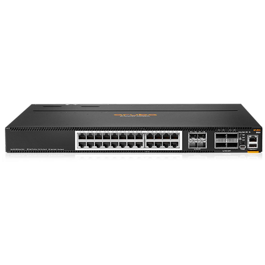 Aruba 8100 24x10G Base-T 4x10G Back-to-Front - R9W89A